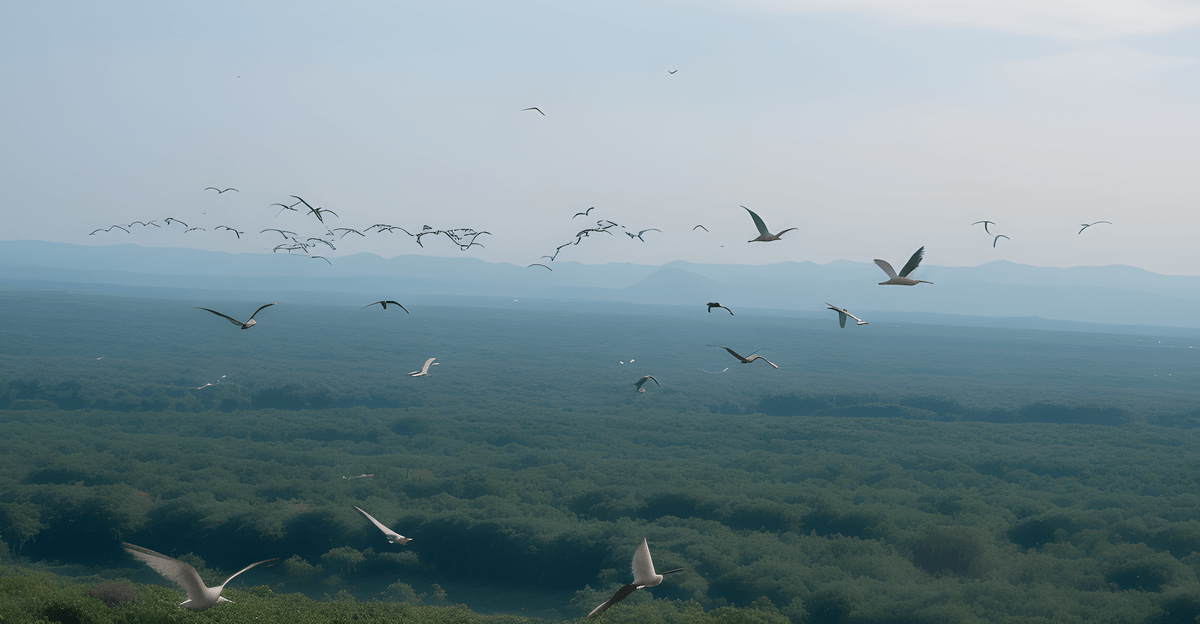 Birds flying in circles: unraveling the mystery - birdsspotter